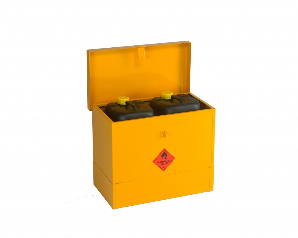 Flammable Liquid Bin Range of 4 Sizes | Security Cages Direct