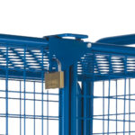 Fully Secure Parcel Cage H1870 x W1300 x D680mm | Security Cages Direct
