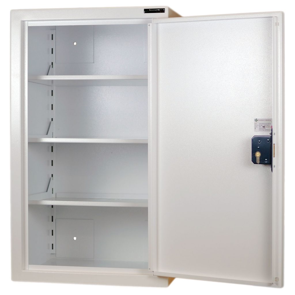 Controlled Drug Cabinet H860 x W760 x D300mm | Security Cages Direct